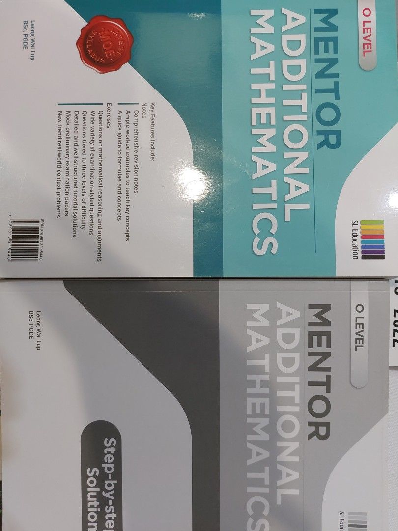 Mentor Additional Mathematics Assesment Book, Hobbies & Toys, Books ...