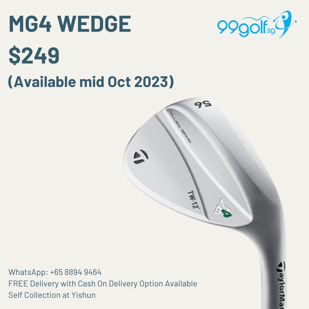 MG4 MG 4 2024 Taylormade Golf Wedge (Newer version than MG3 MG 3) Golf ...