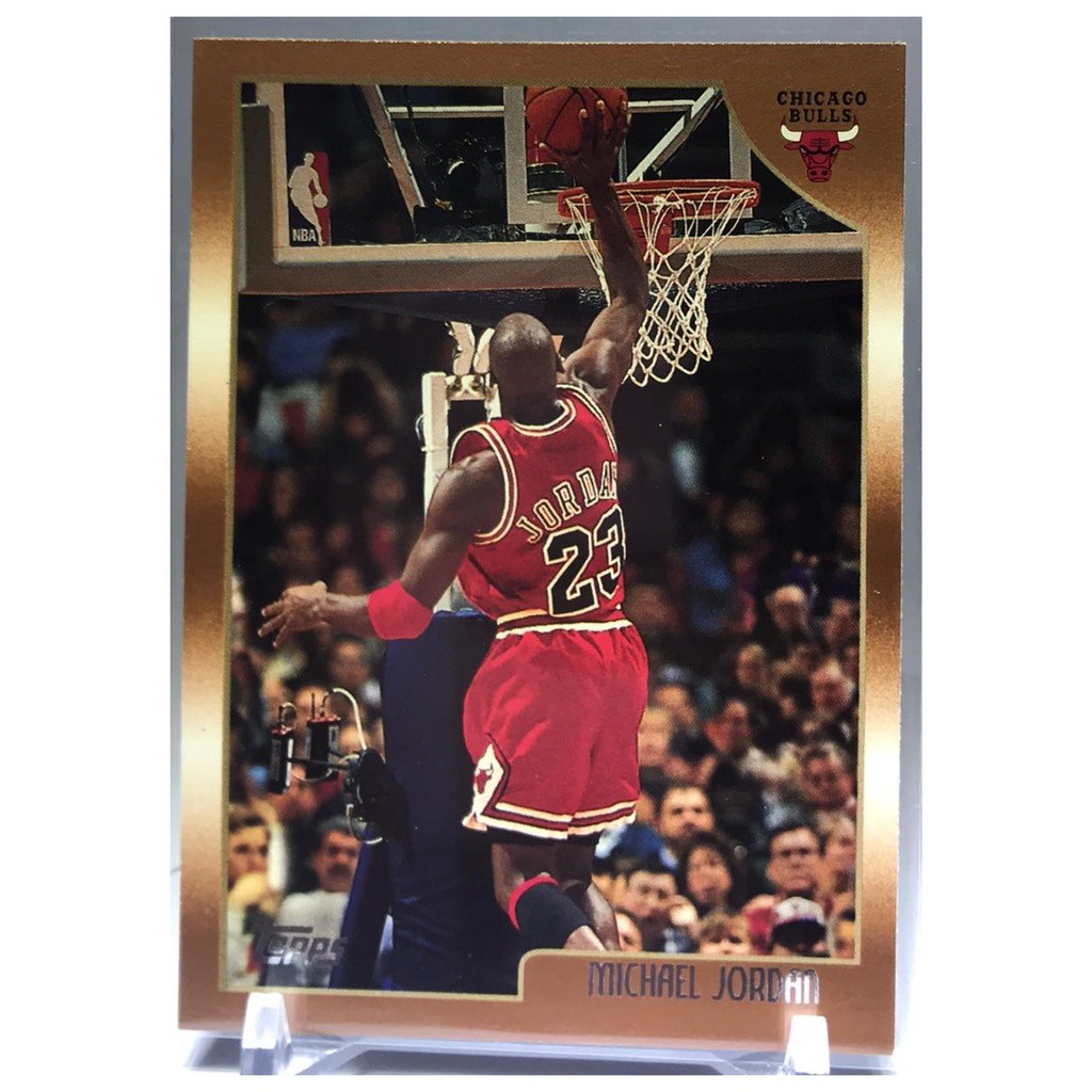 Michael Jordan nba cards 1998 Topps no. 77 nba card, Hobbies & Toys ...