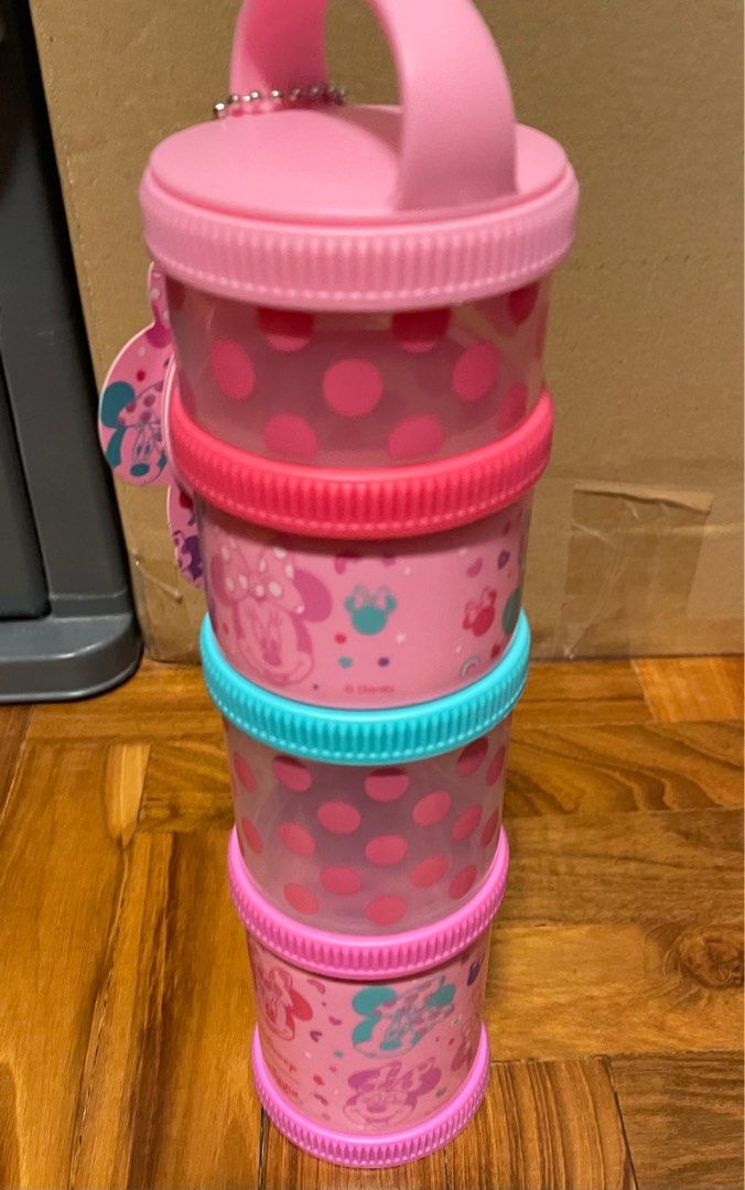 Minnie Mouse Snack & Stack Containers, Babies & Kids, Going Out, Other ...