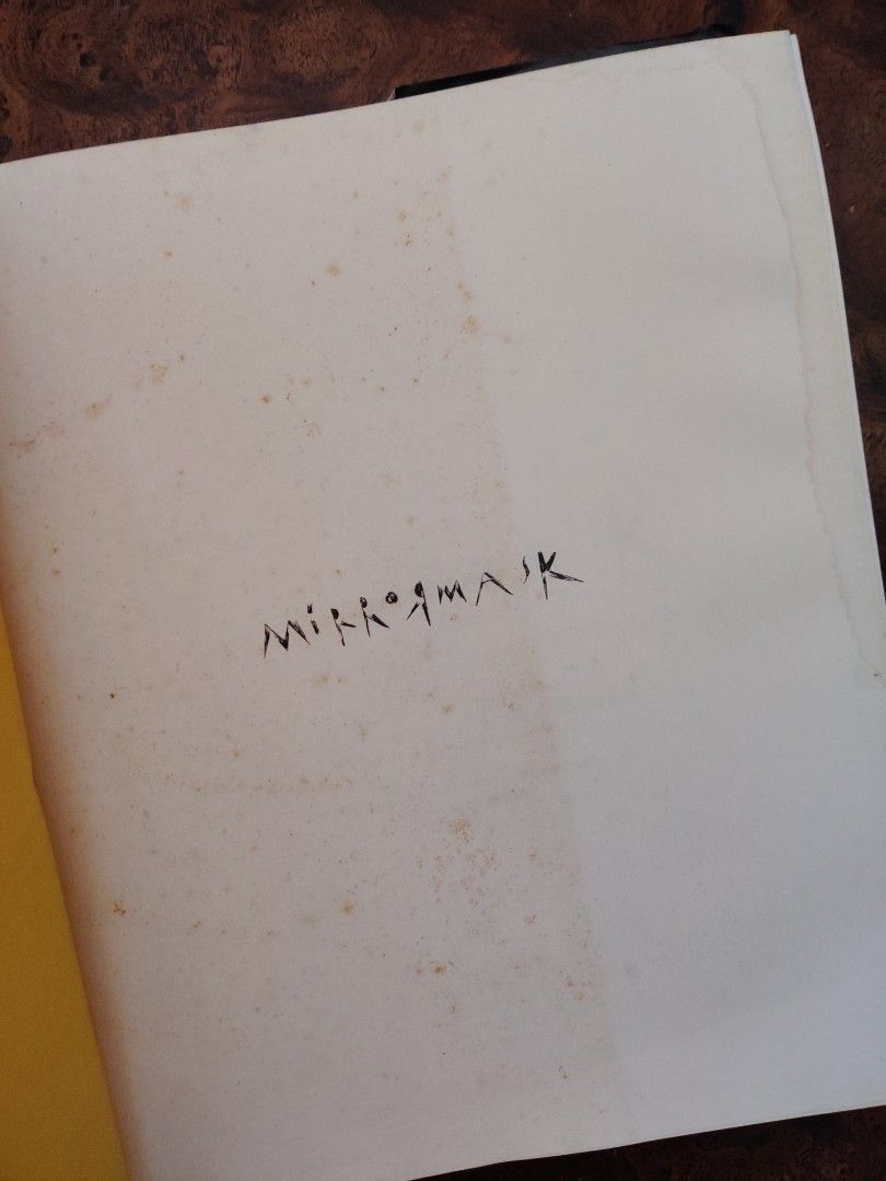 Mirrormask The Illustrated Film Script, Hobbies & Toys, Books ...