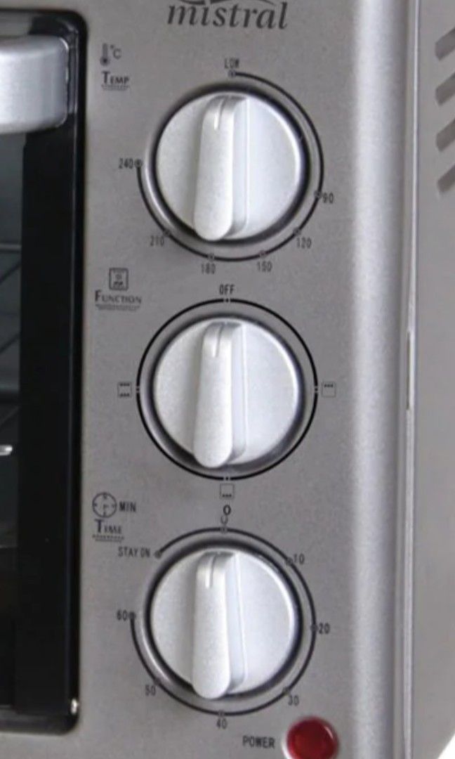 Mistral 17L Electric Oven (MO17D), TV & Home Appliances, Electrical ...