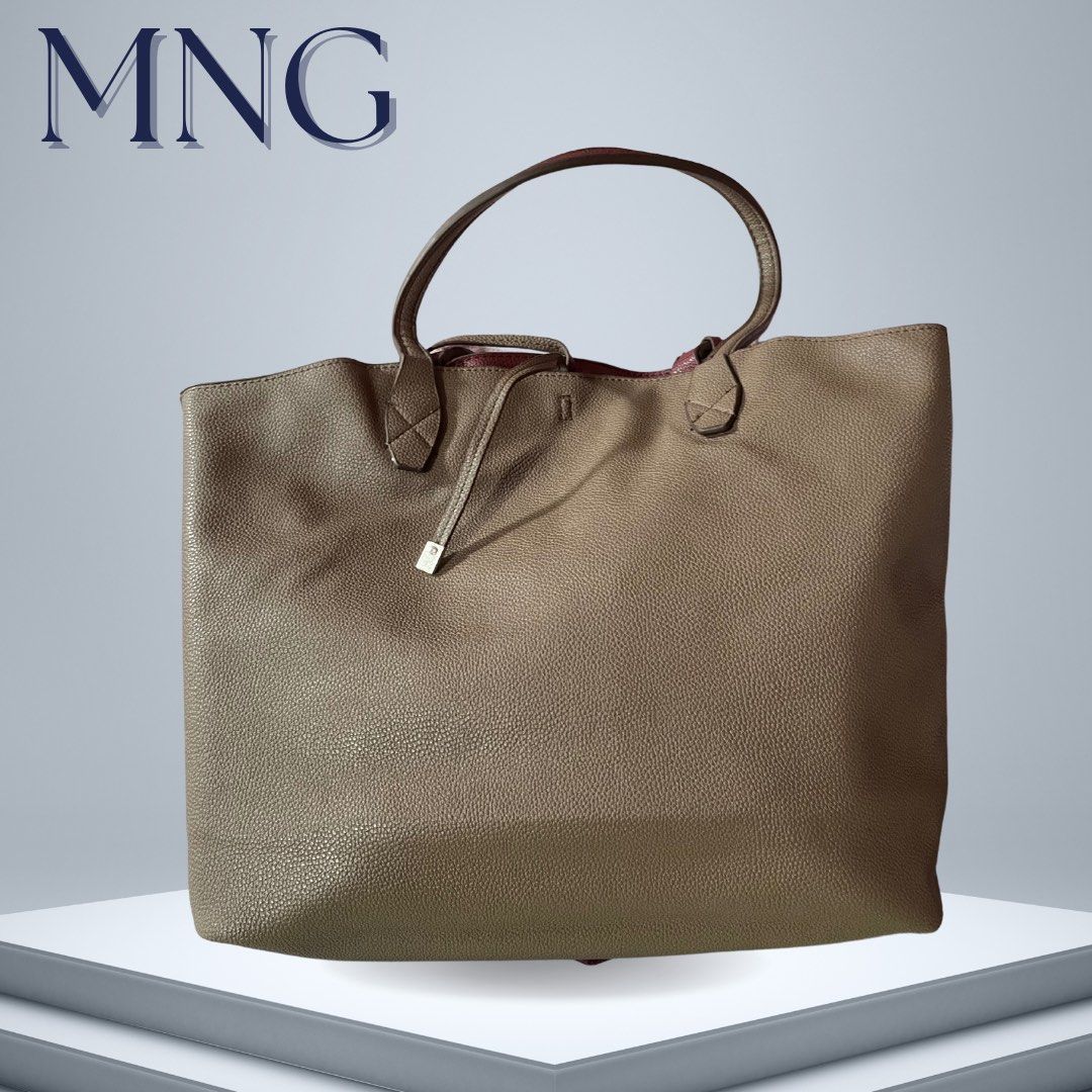 MNG reversible bag, Luxury, Bags & Wallets on Carousell