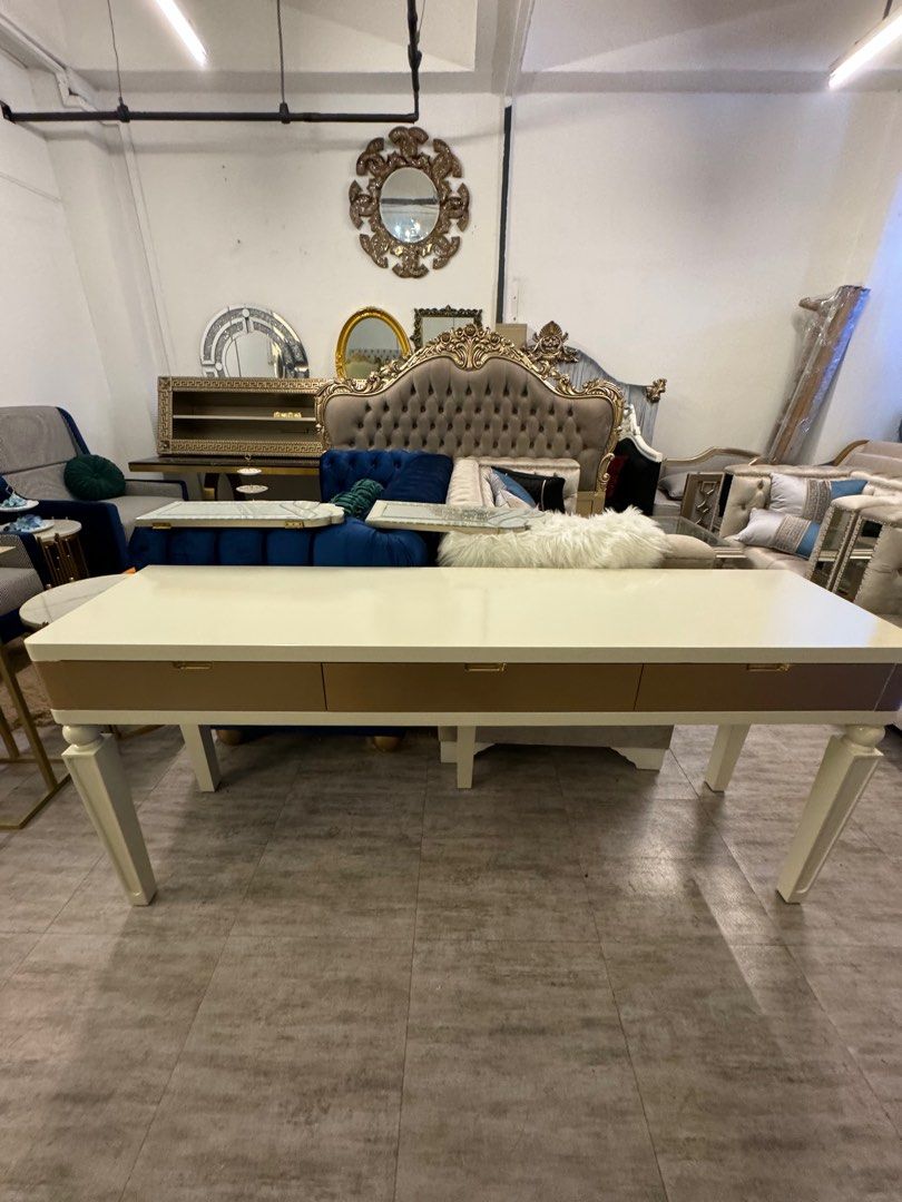 Modern Luxe | Console table | Study table, Furniture & Home Living ...