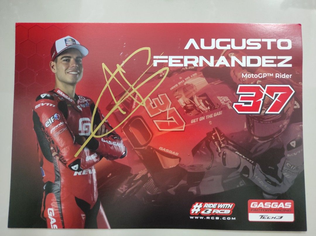 MotoGP Rider Signature Autograph 2023, Hobbies & Toys, Collectibles ...
