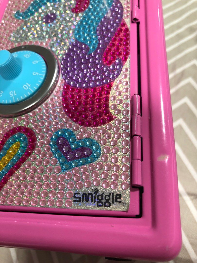 Moving out sale - Smiggle coin box safety box, Furniture & Home Living ...