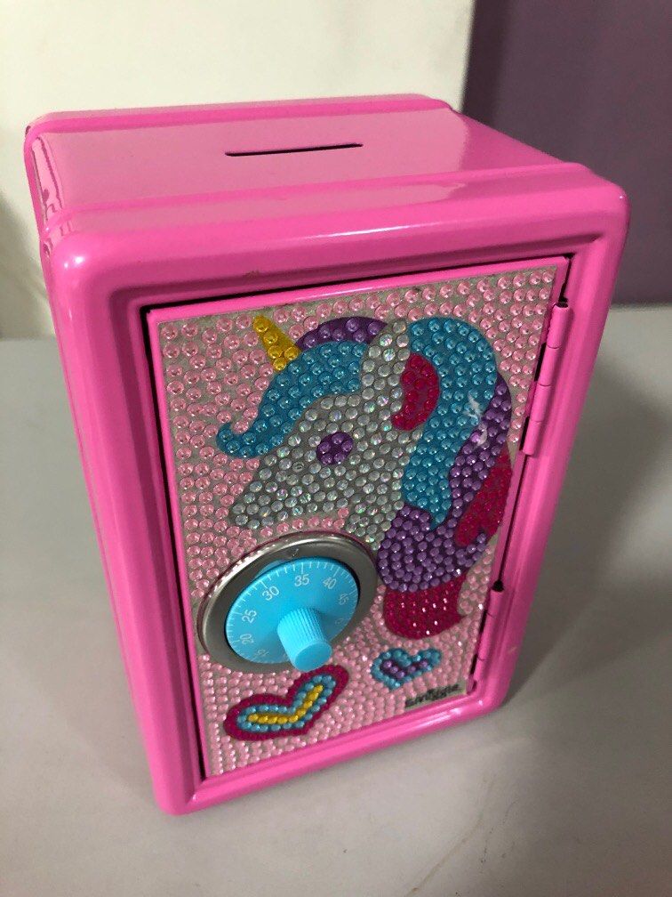 Moving out sale - Smiggle coin box safety box, Furniture & Home Living ...