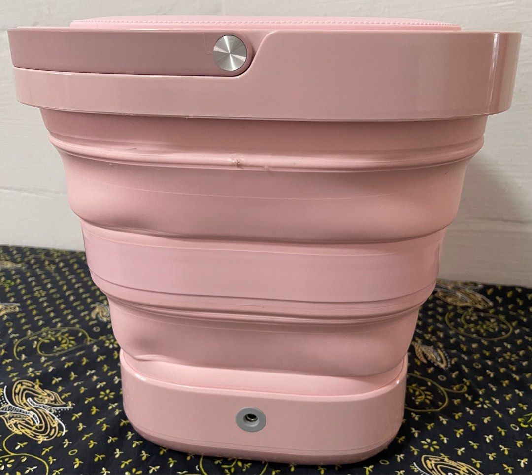 Moyu Portable Washing Machine (F2 pink), TV & Home Appliances, Washing ...