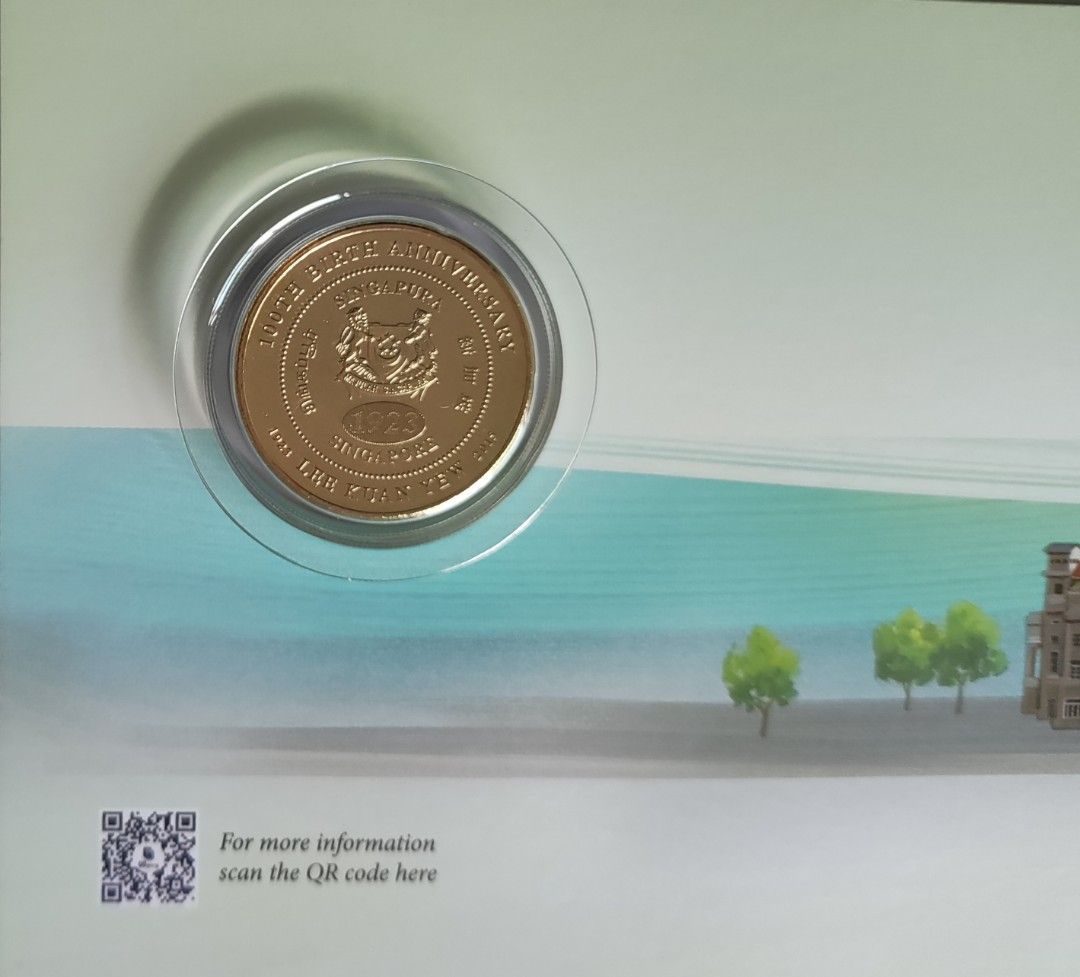 Mr Lee Kuan Yew (LKY) 100th Birth Anniversary Commemorative Coin ...