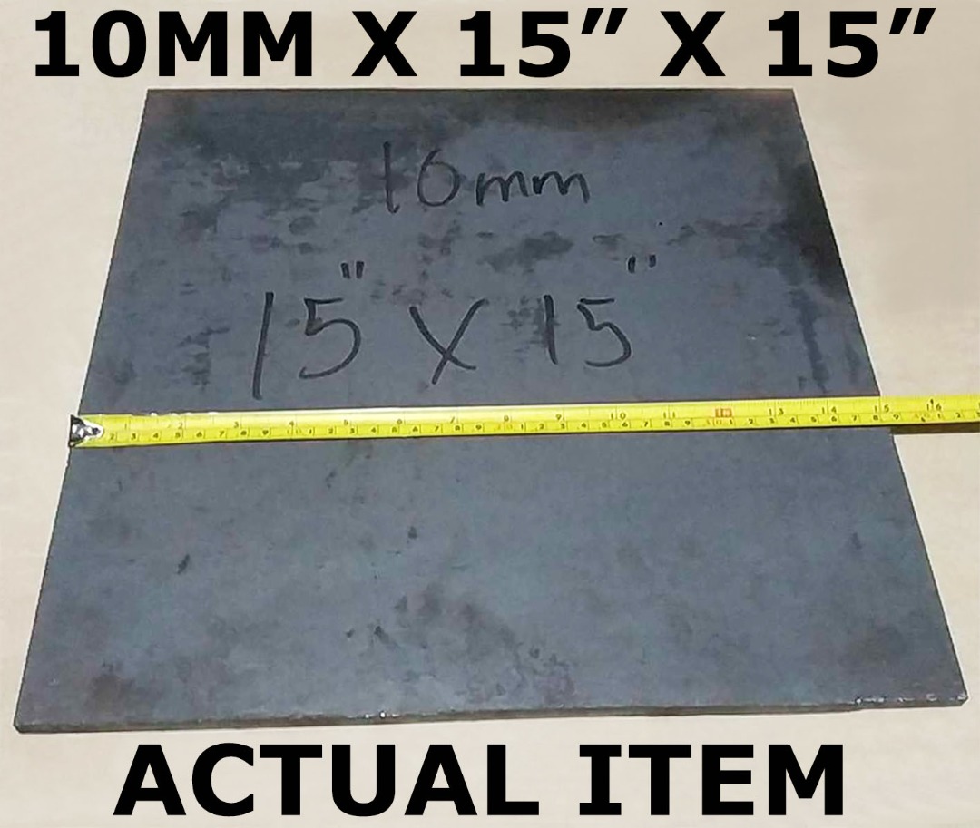 MS BASE PLATE 10MM X 15" X 15" MILD STEEL ...