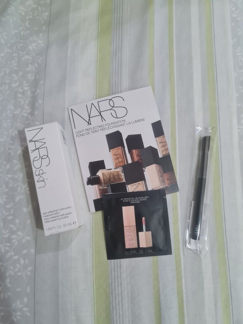 nars makeup testers
