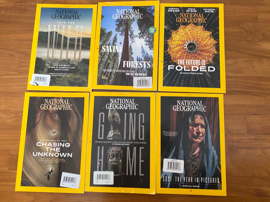 National Geographic Magazines, Hobbies & Toys, Books & Magazines, Magazines on Carousell