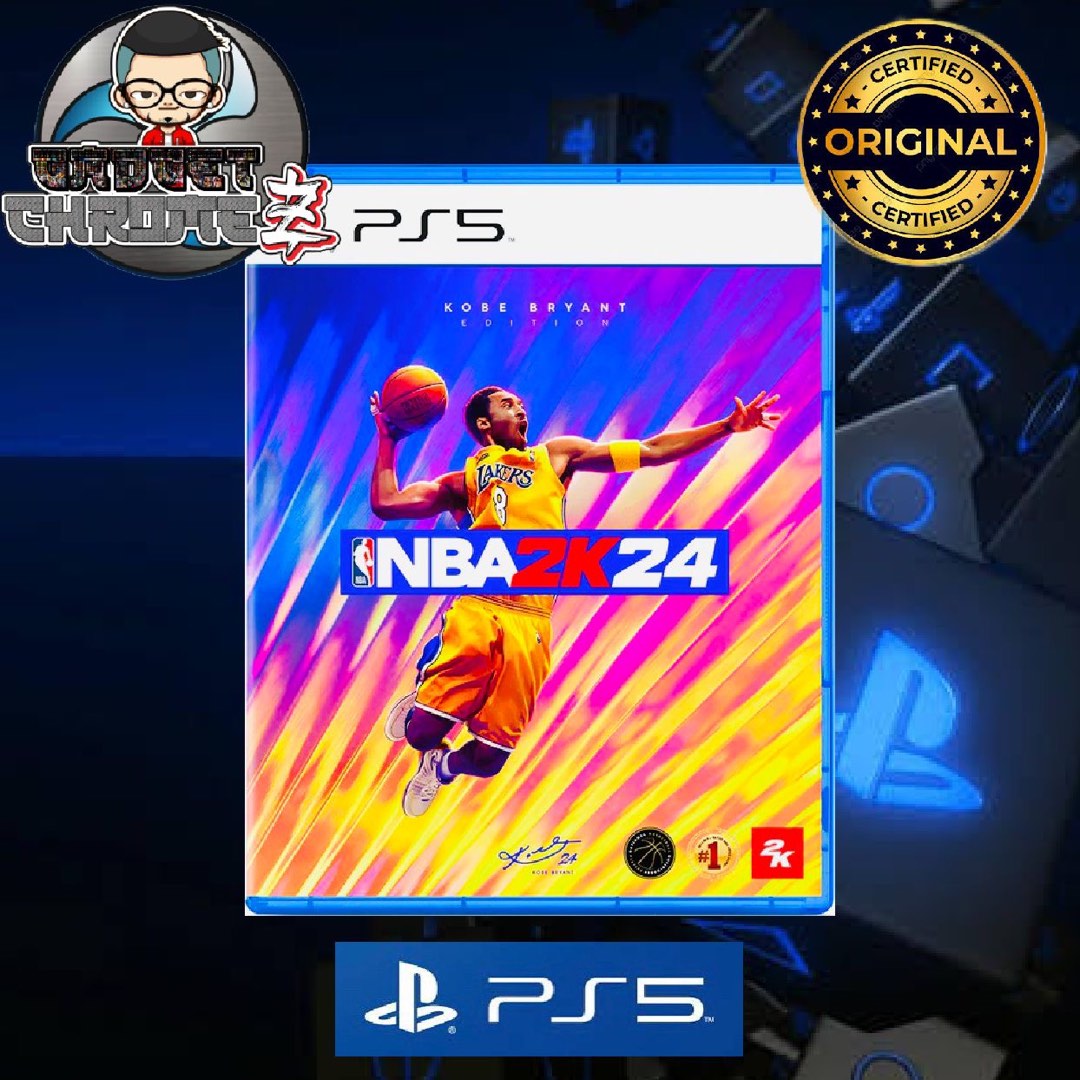 NBA 2K24 Kobe Bryant Edition | PS5 Game | BRANDNEW, Video Gaming, Video Games, PlayStation on ...