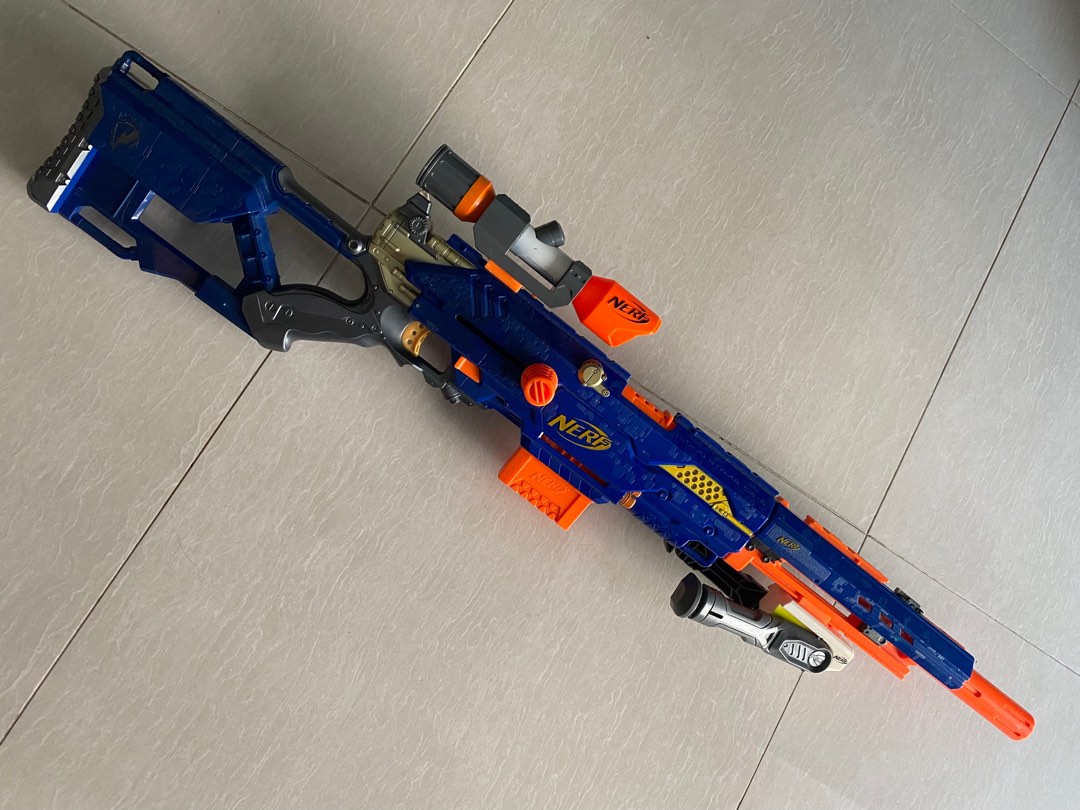 Nerf Longstrike, Hobbies & Toys, Toys & Games on Carousell