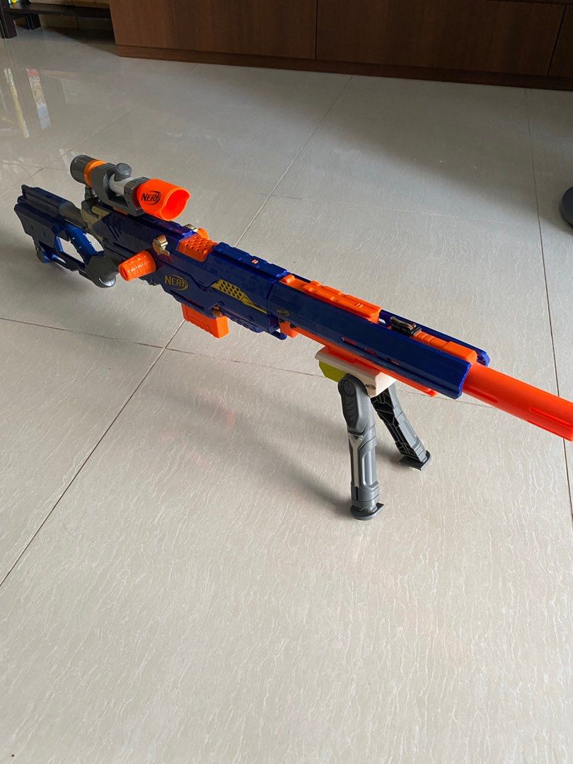 Nerf Longstrike, Hobbies & Toys, Toys & Games on Carousell