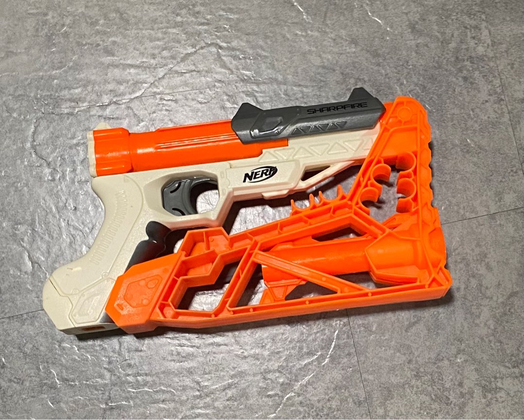 Nerf N-strike Sharpfire, Hobbies & Toys, Toys & Games on Carousell
