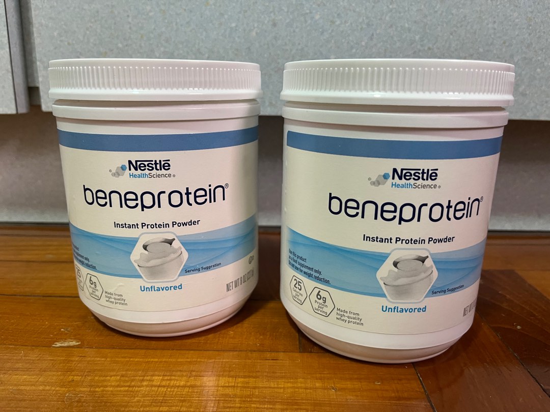 Nestle Beneprotein powder, Health & Nutrition, Health Supplements ...