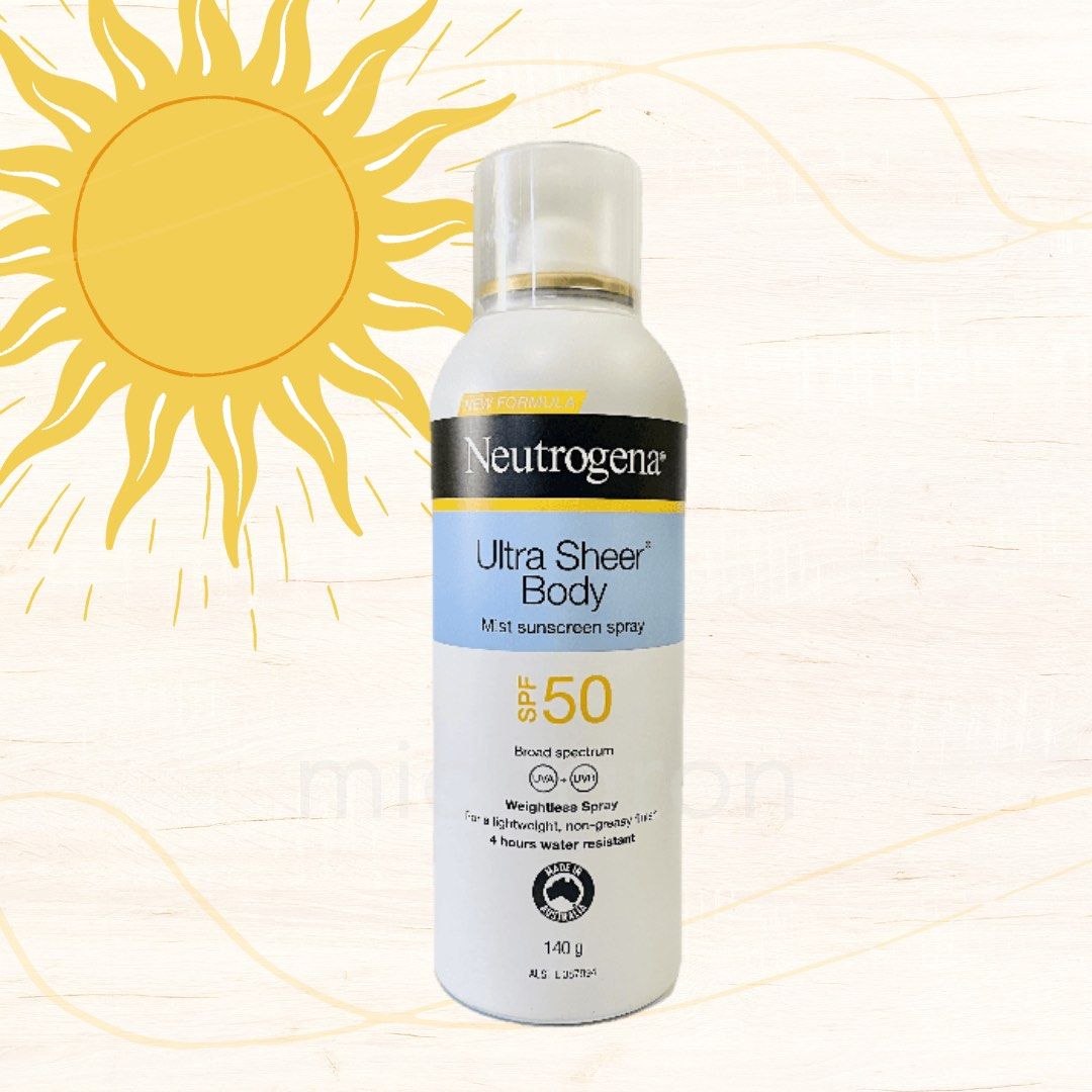 Neutrogena Spray Sunscreen, Beauty & Personal Care, Bath & Body, Body ...