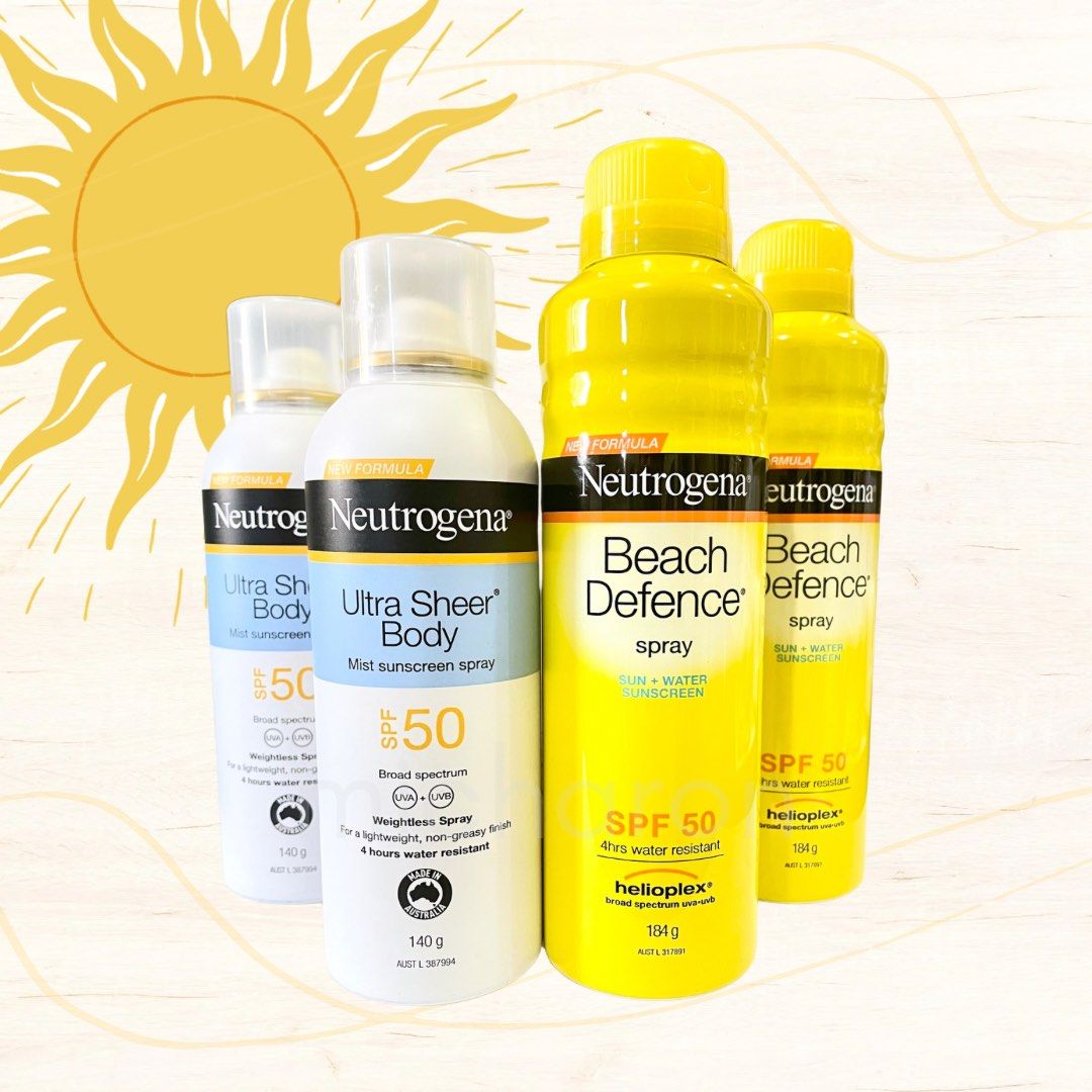Neutrogena Spray Sunscreen, Beauty & Personal Care, Bath & Body, Body ...