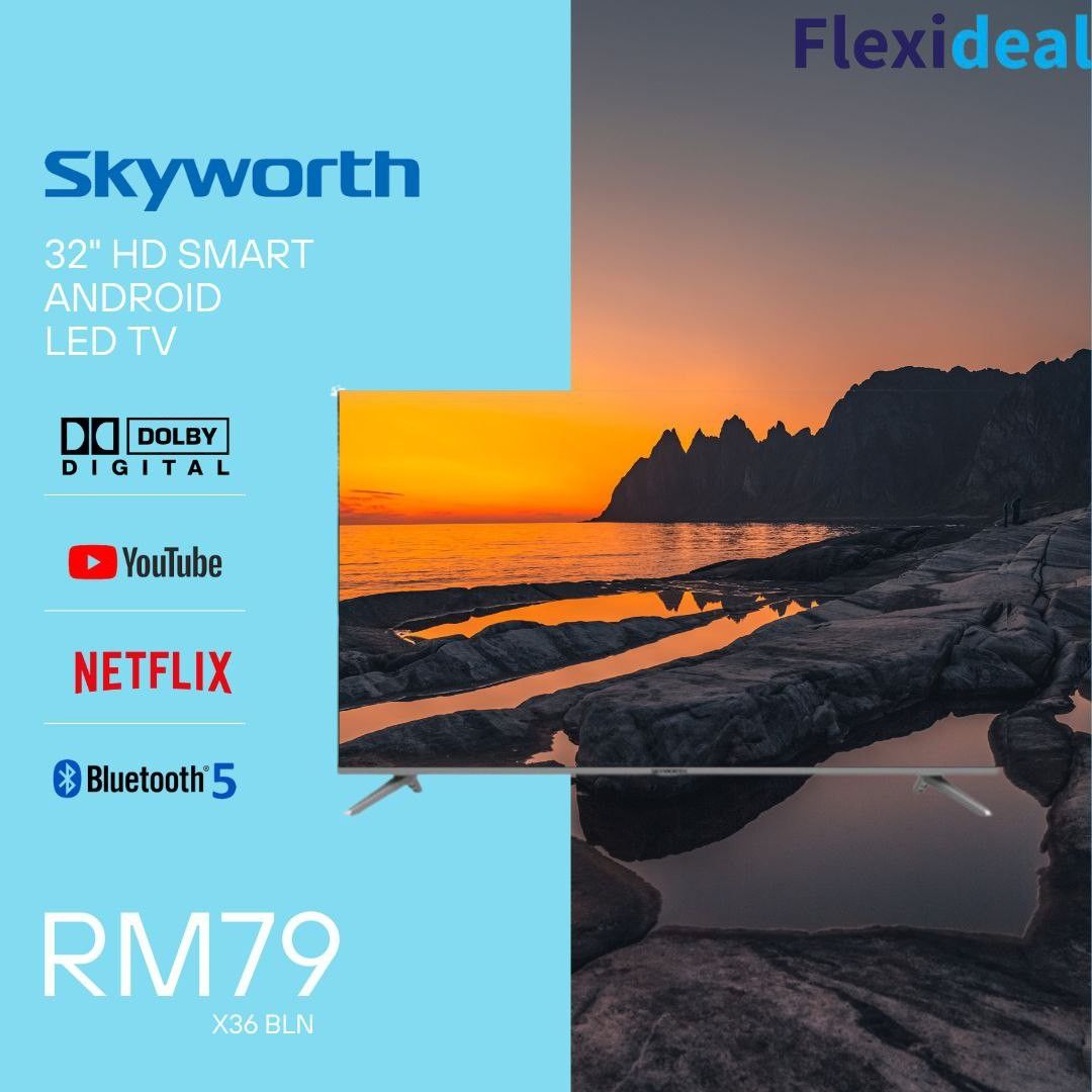 New Skyworth Smart Android Led TV 32", TV & Home Appliances, TV ...