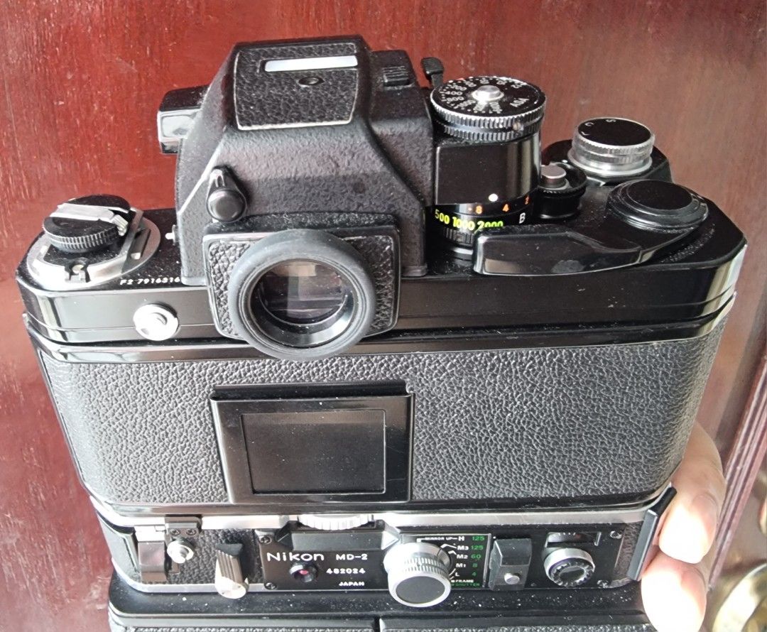 Nikon F2-AS with Md2 Motor Drive Film Camera, Photography, Cameras on ...