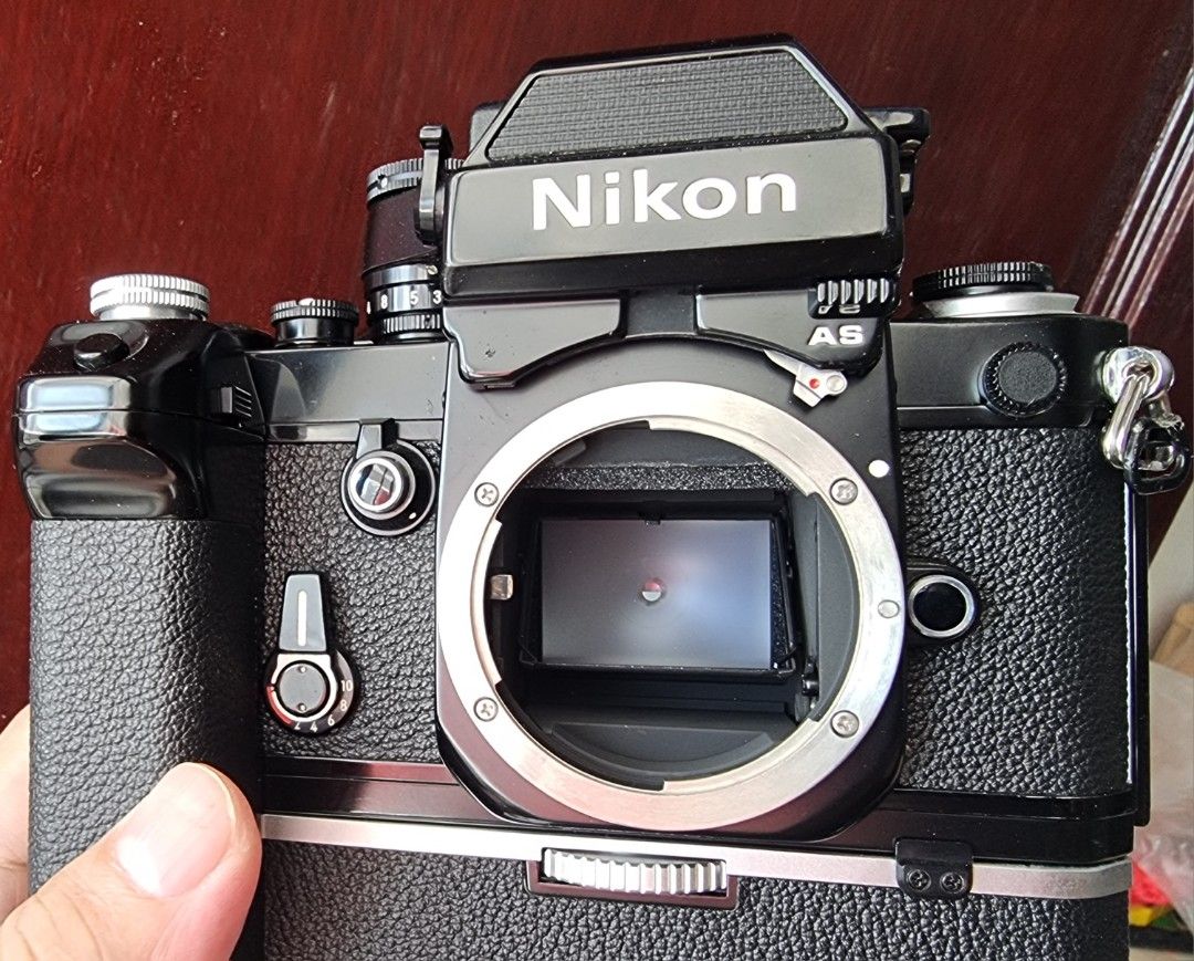 Nikon F2-AS with Md2 Motor Drive Film Camera, Photography, Cameras on ...