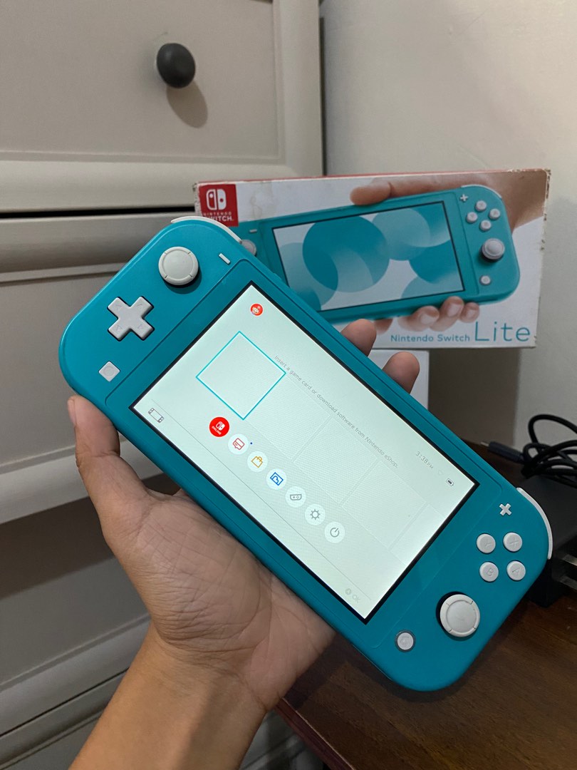 Nintendo switch lite w box, Video Gaming, Video Game Consoles, Nintendo ...