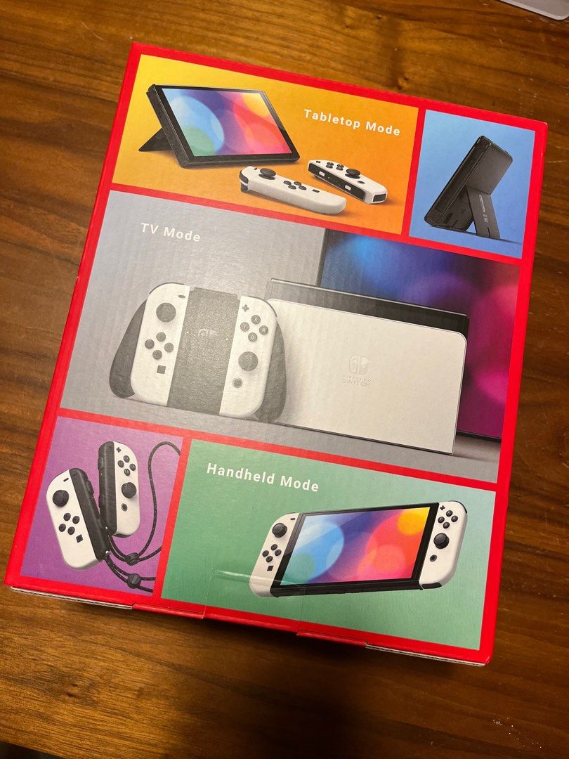 Nintendo Switch OLED Model White, Video Gaming, Video Game Consoles ...