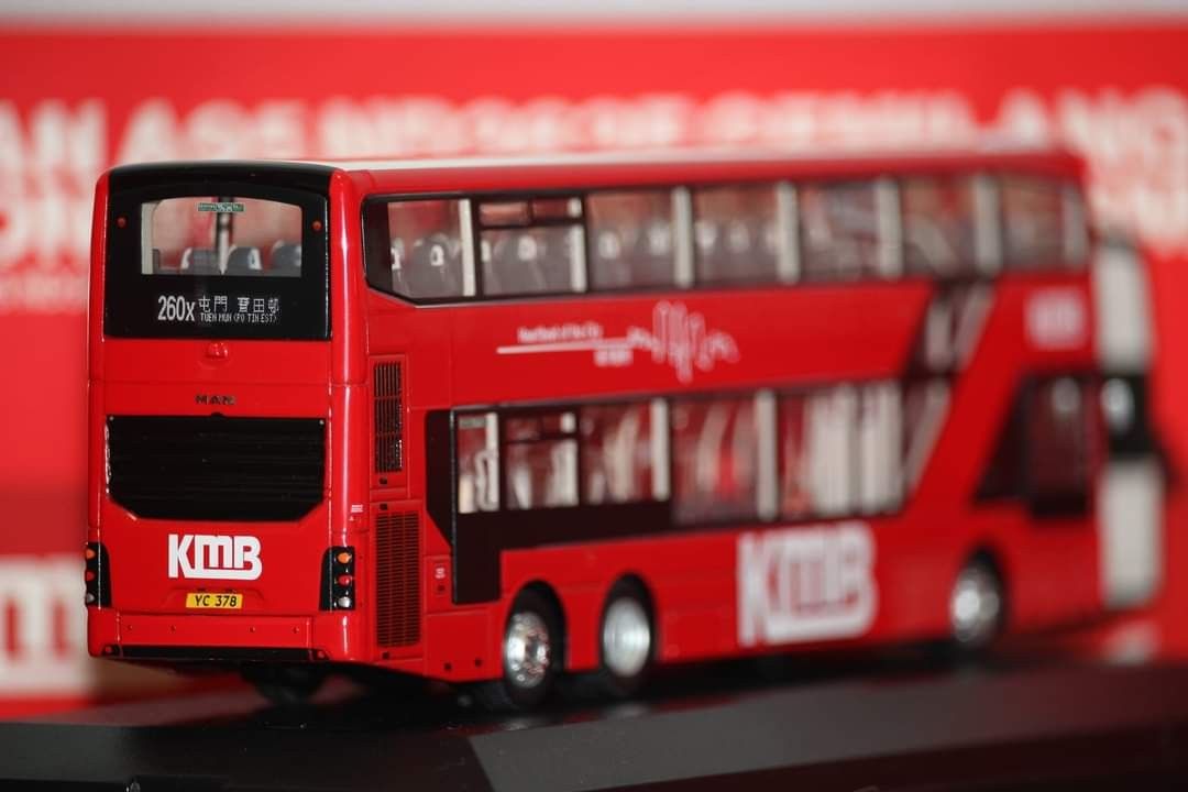 [靚證書]1：76 KMB 九巴Man A95 Lion's City 12.8m rt.260X巴士模型, 興趣及遊戲, 玩具 & 遊戲類 ...