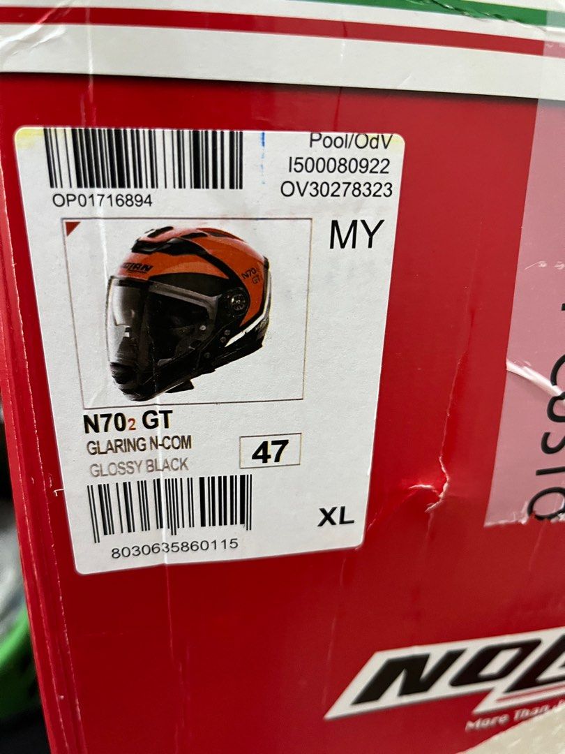 Nolan N702 GT Glaring Ncom seri 47, Motor di Carousell