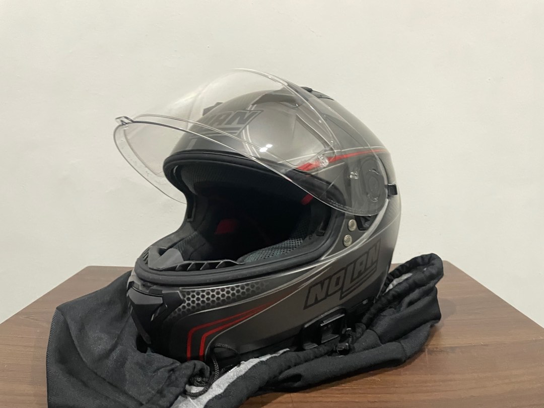 Nolan N87 Rapid N-com Helmet MotoGP, Sports Equipment, Other Sports ...
