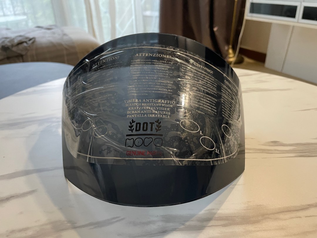 Nova Dot Dark Smoke Visor $10!! $10!! $10!!, Motorcycles, Motorcycle ...