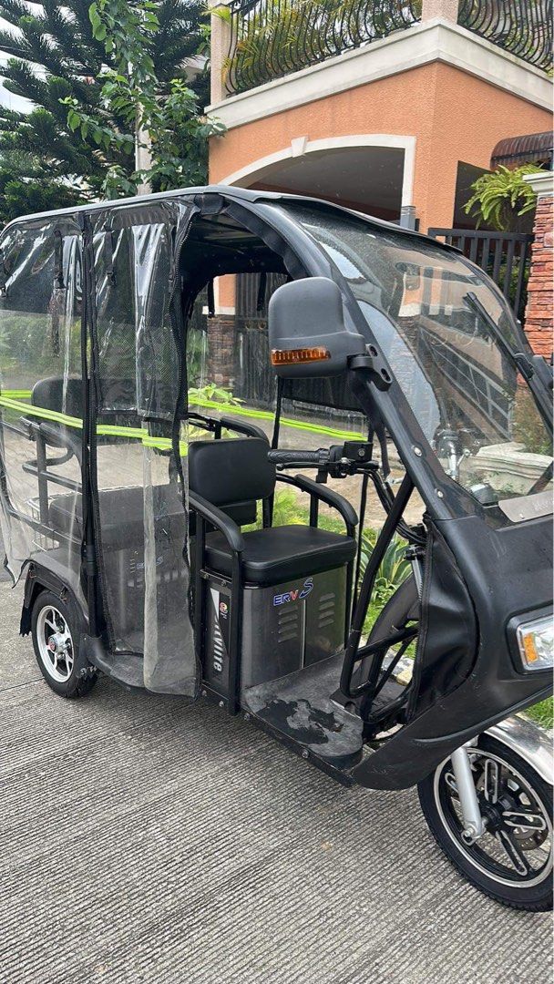 For Sale NWOW ERV Series Ebike Three Wheels With back and passenger ...