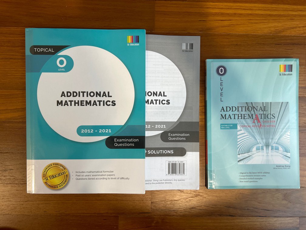 O Level Additional Mathematics Topical Questions and Revision, Hobbies ...