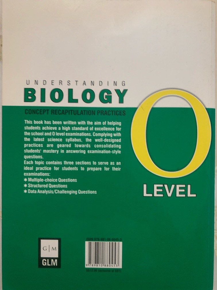 O level Biology Guide, Hobbies & Toys, Books & Magazines, Textbooks on ...
