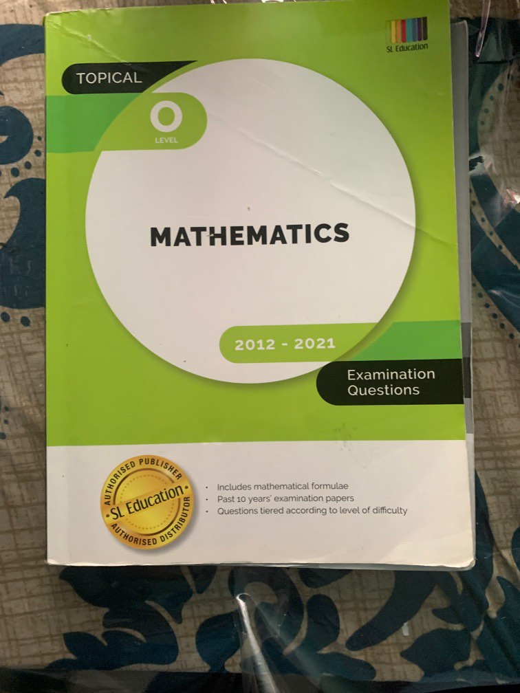 O level math topical tys, Hobbies & Toys, Books & Magazines, Assessment ...