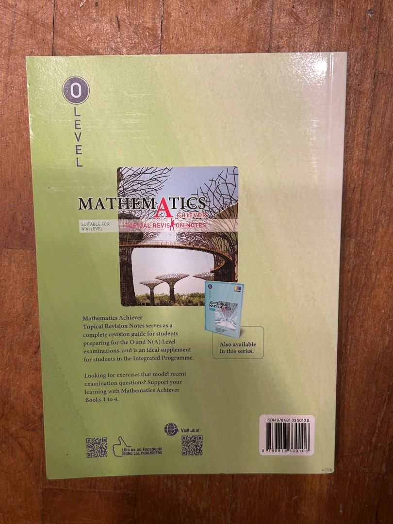 O level Mathematics Achiever (Topical) revision notes, Hobbies & Toys ...