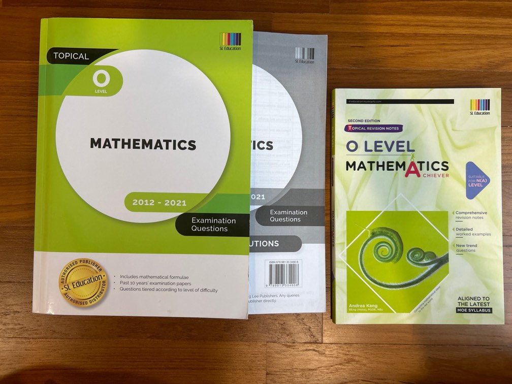 O Level Mathematics Topical Questions and Revision, Hobbies & Toys ...
