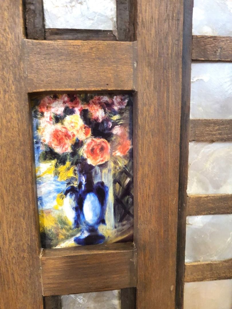 Old capiz window picture frame, Hobbies & Toys, Memorabilia ...