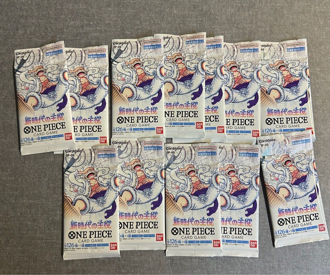 ONE PIECE TCG LOOSE PACKS UNFILTERED & FILTERED MIX, Hobbies & Toys ...