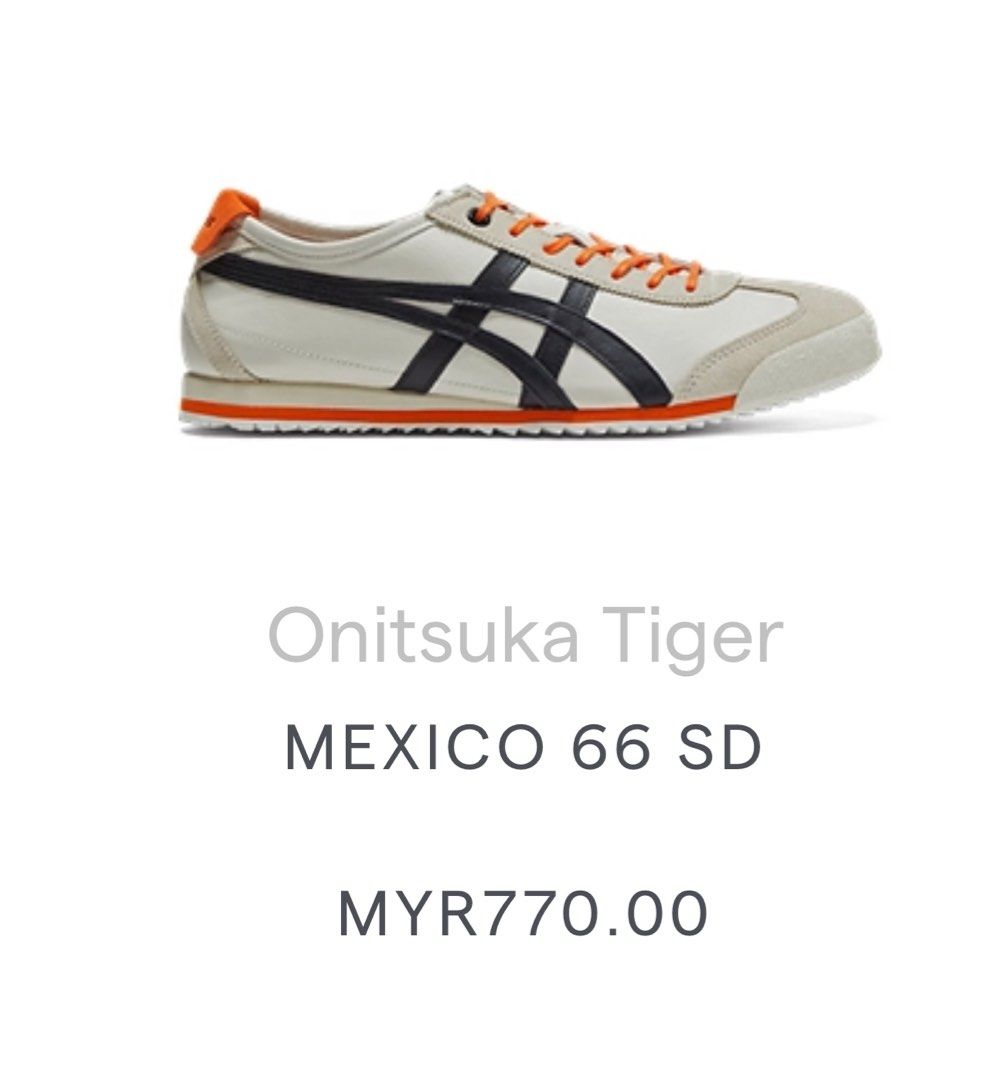 Onitsuka Mexico 66 SD, Men's Fashion, Footwear, Sneakers on Carousell