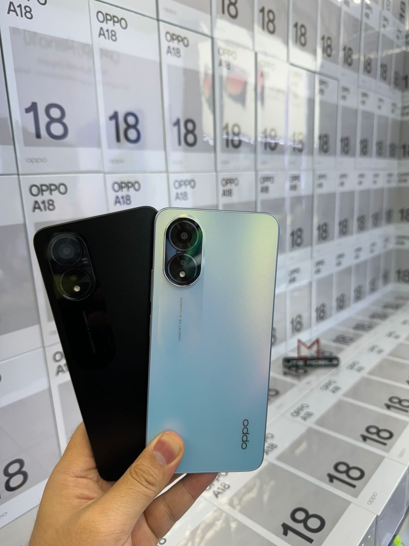 OPPO A18 Black 128 GB, Mobile Phones & Gadgets, Mobile Phones, Android ...