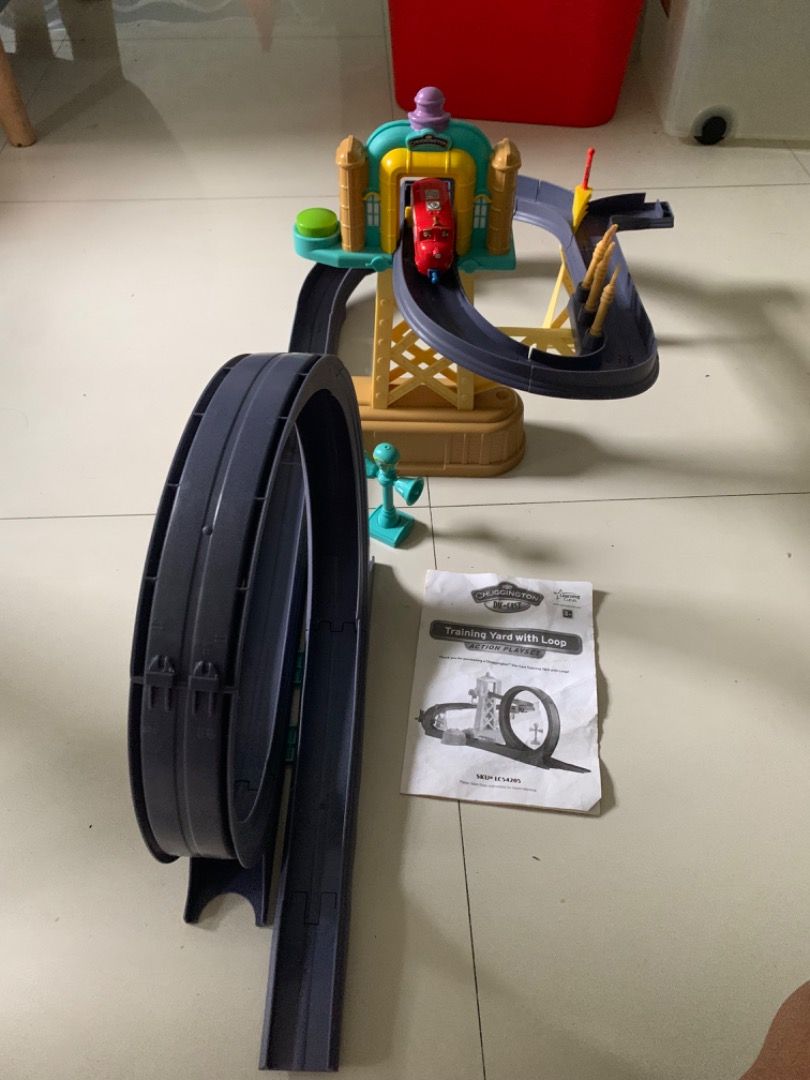 Original Chuggington Training Yard with Loop Playset, Hobbies & Toys ...