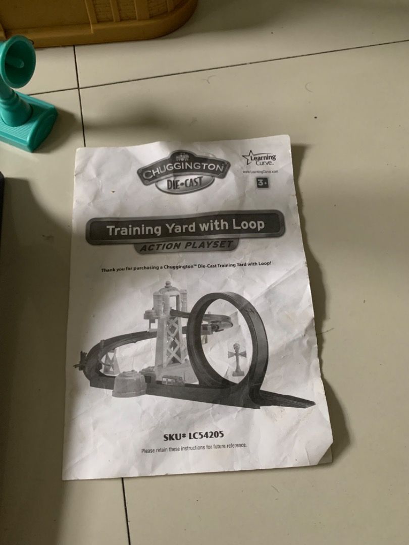 Original Chuggington Training Yard with Loop Playset, Hobbies & Toys ...