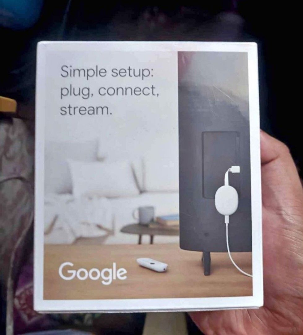 ORIGINAL GOOGLE CHROMECAST 4TH GEN, TV & Home Appliances, TV ...