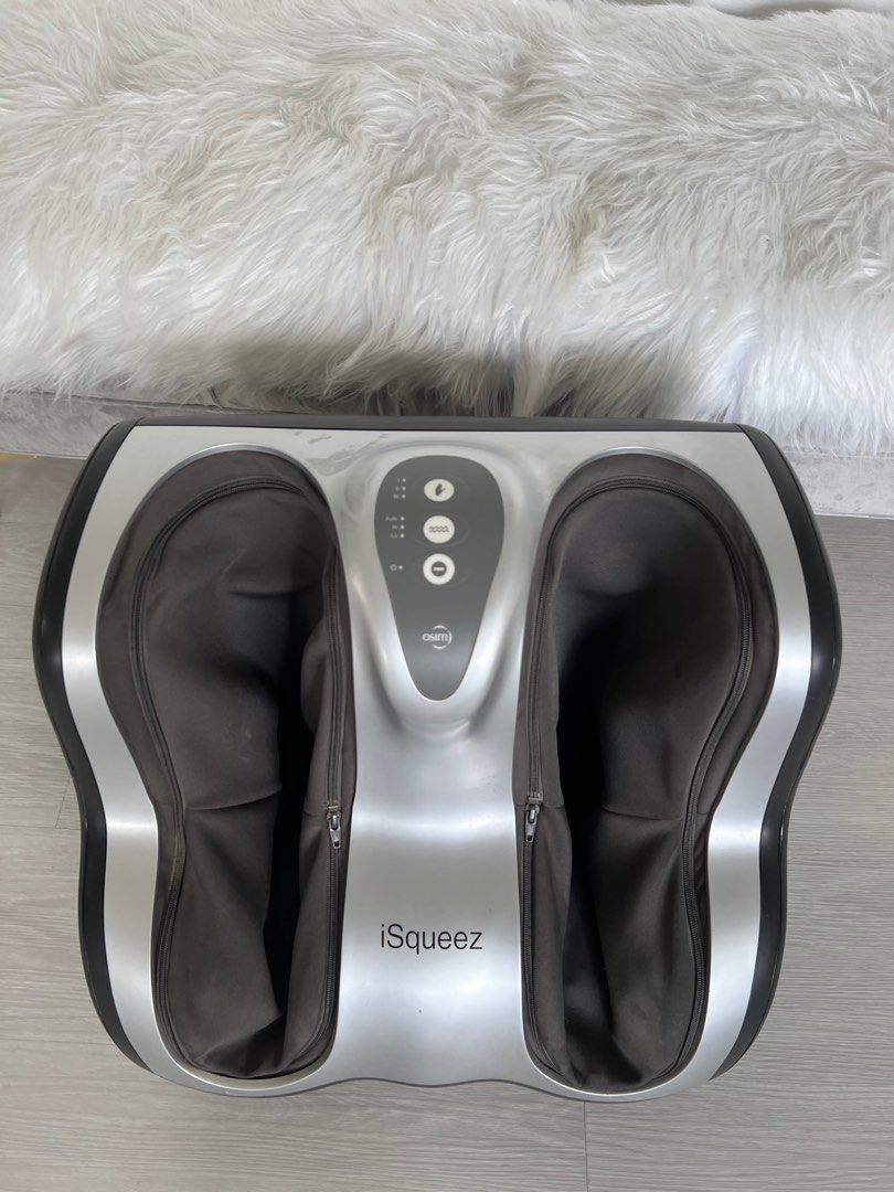 Osim iSqueez Leg Massager, Health & Nutrition, Massage Devices on Carousell