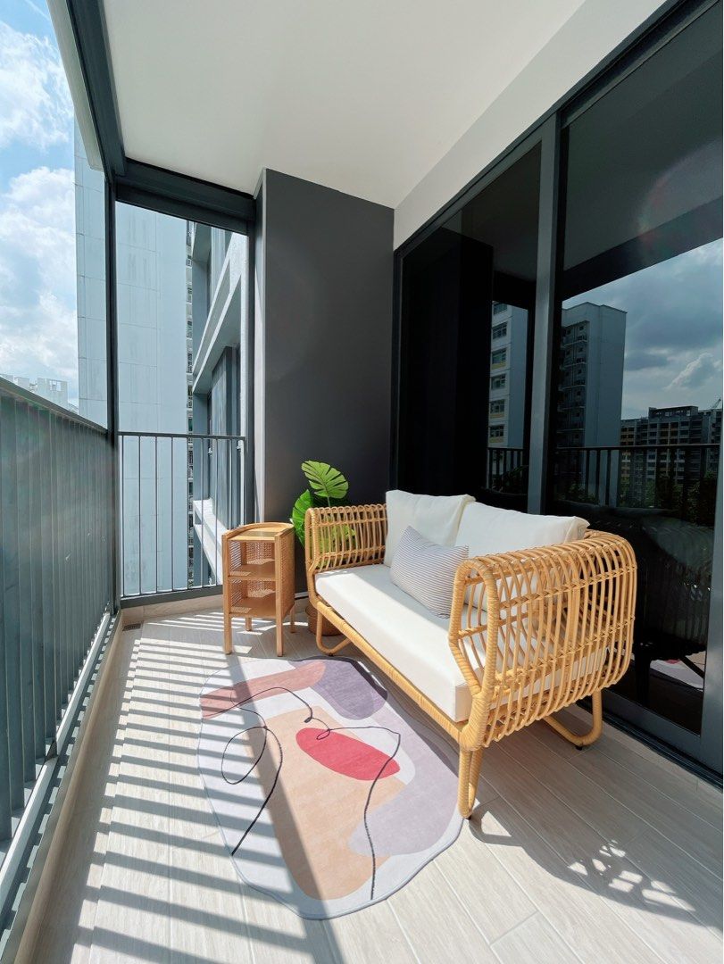 outdoor sofa rattan sofa outdoor balcony set rattan set, Furniture ...