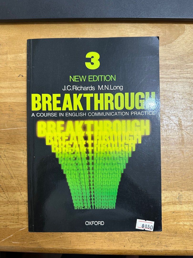 Oxford - Breakthrough (A Course In English Communication Practice) 3 ...