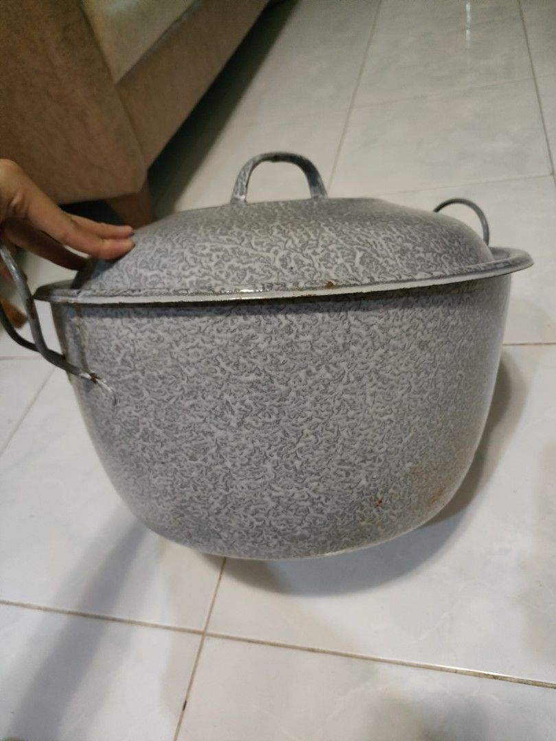 Panci Lurik Loreng Kuali Gentong Kukusan Siomay, Kitchen & Appliances ...