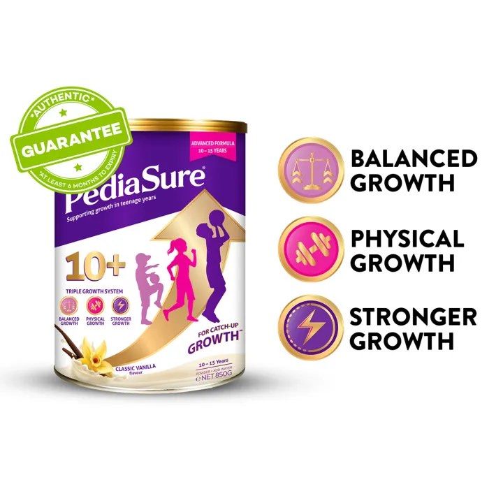 Pediasure 10+ Vanilla Powder Chocolate, Babies & Kids, Nursing ...